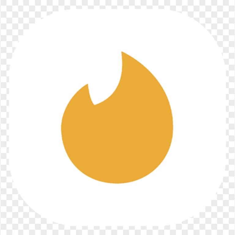 Black Square Tinder App Logo Symbol | Citypng