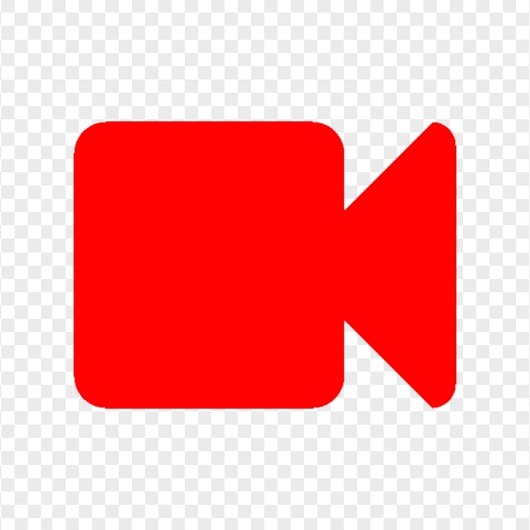 Download HD Video Camera Recording Red Icon PNG | Citypng