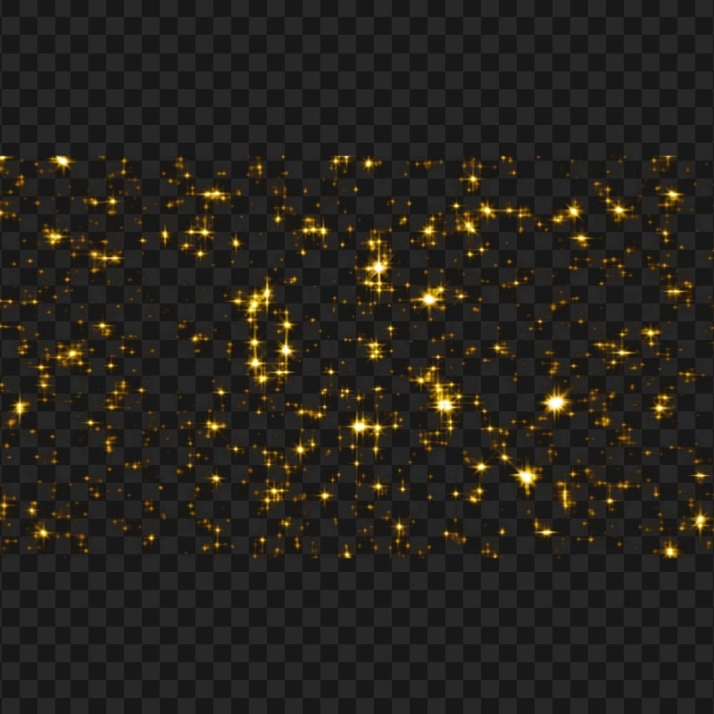 Gold Glitter Png Effects