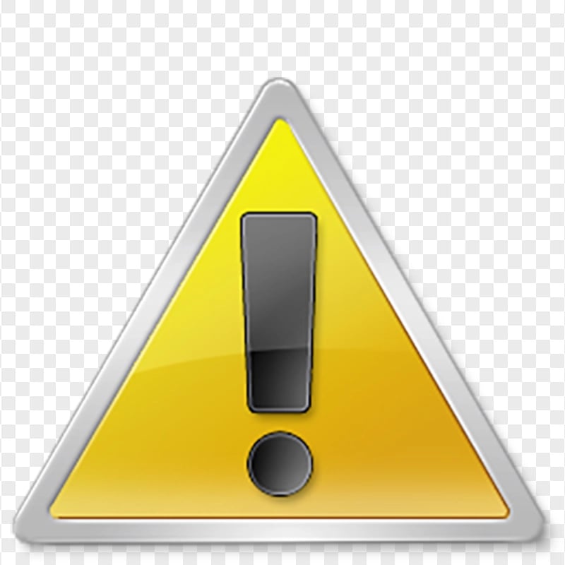 Caution Windows Icon Warning Yellow | Citypng