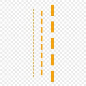 Download Four Yellow Dashed Lines PNG | Citypng