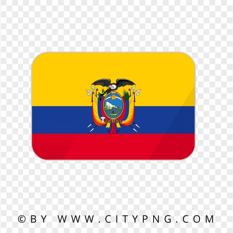 HD Ecuador Flag Icon Transparent PNG | Citypng