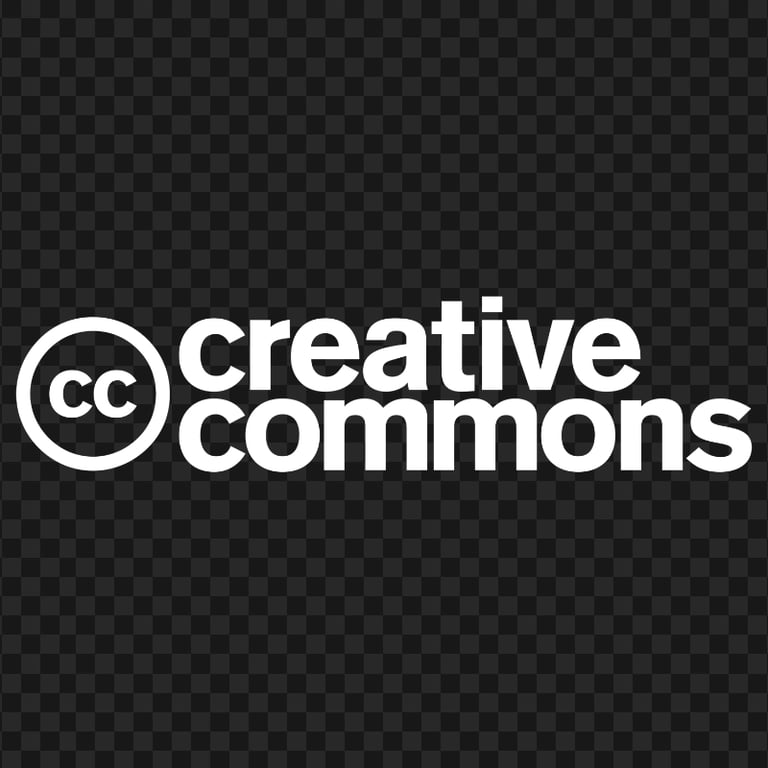 Creative Commons Black Logo HD PNG | Citypng