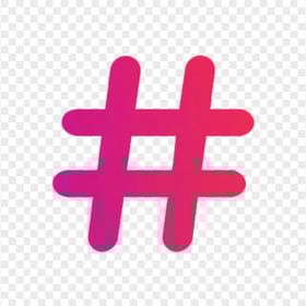 Round Hashtag Icon Social Media | Citypng