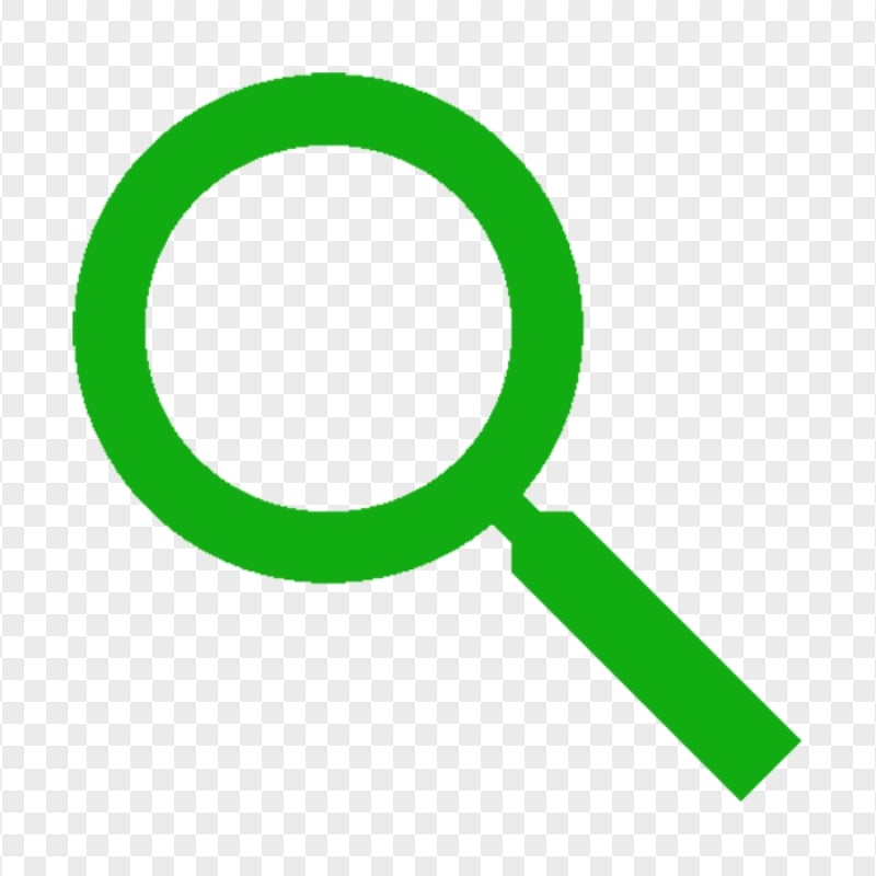 Transparent Green Search Icon Button | Citypng