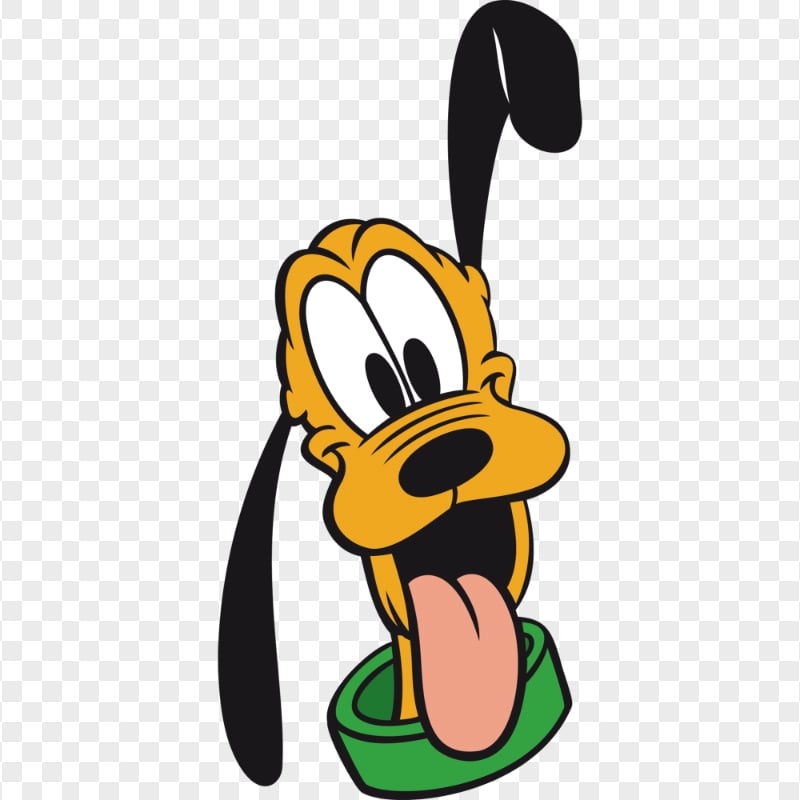 HD Cartoon Pluto Mickey Mouse Face PNG | Citypng