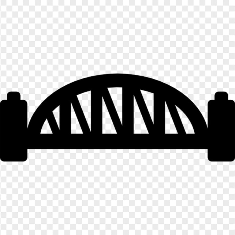 Harbour Bridge Sydney Black Icon PNG | Citypng
