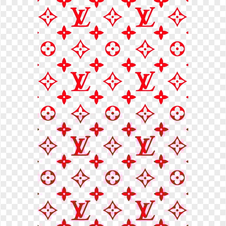 Louis Vuitton Logo Red