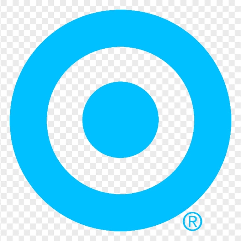 Blue Target Png