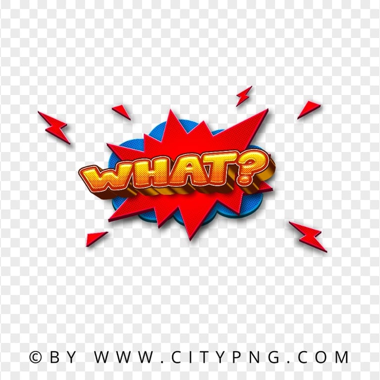 What Black Word Typography Transparent PNG | Citypng