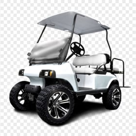 Golf Buggies Blue Cart Front View | Citypng