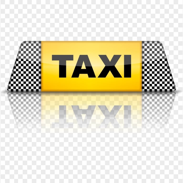 HD Taxicab Taxi Cab Logo Sign PNG | Citypng