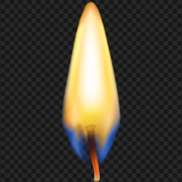 HD Real Candle Flame Transparent Background | Citypng