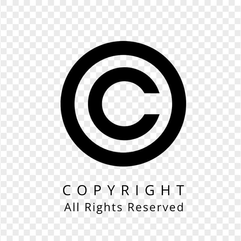HD Copyright All Rights Reserved Logo PNG | Citypng