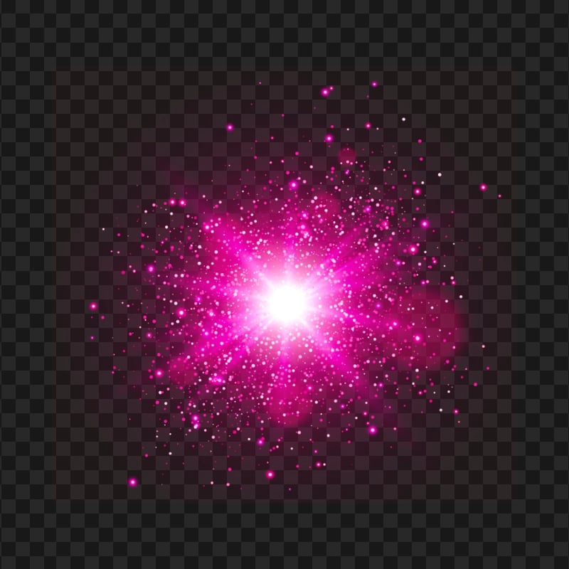 Bright Explosion Light Pink Effect Transparent PNG | Citypng