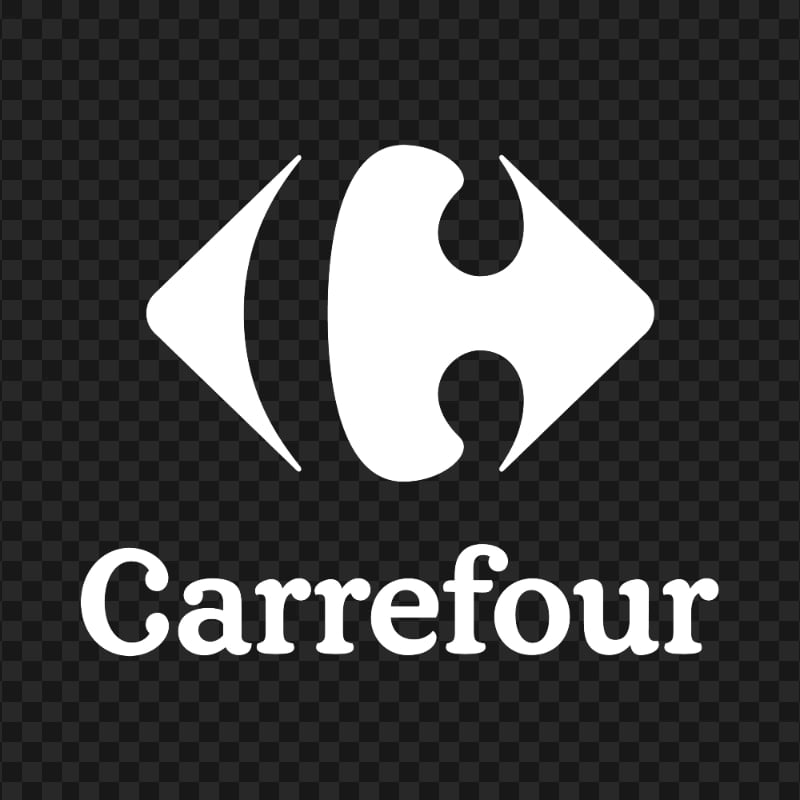 Carrefour White Logo Image PNG | Citypng