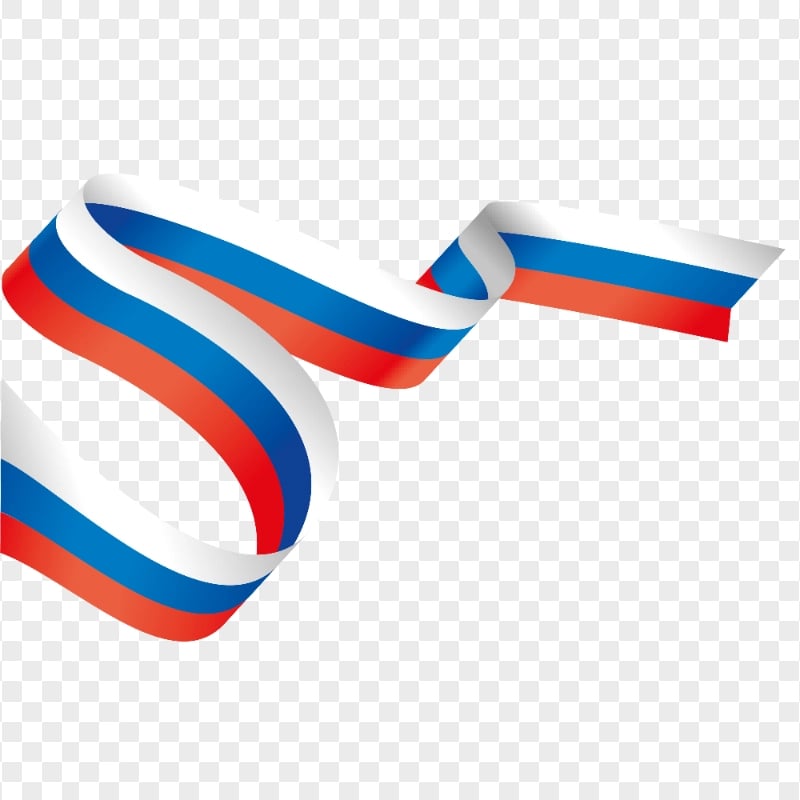 Download HD Russia Flag Ribbon PNG | Citypng