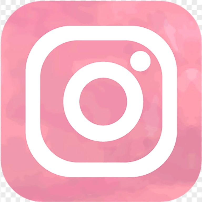 HD Cute Pink Round Instagram IG Logo Icon PNG | Citypng