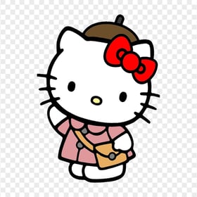 HD Adorable Hello Kitty Frame Template PNG | Citypng