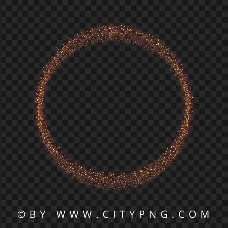 Sparkle Red Glitter Square Frame Border Effect HD PNG | Citypng