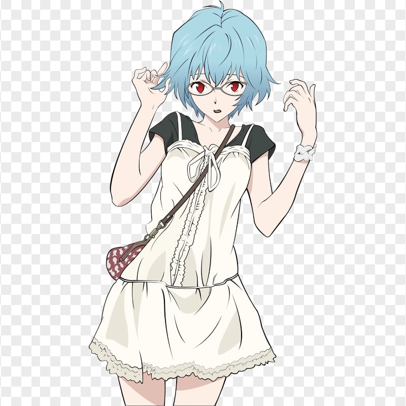 HD Rei Ayanami Anime Character Transparent PNG | Citypng