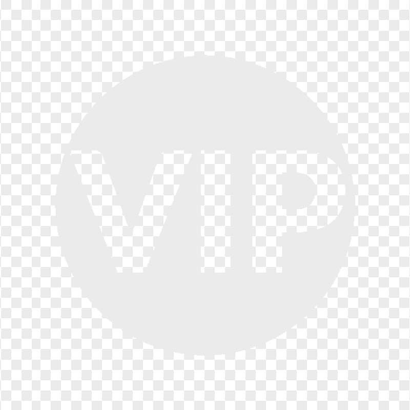 VIP Gray Circle Icon HD Transparent Background | Citypng