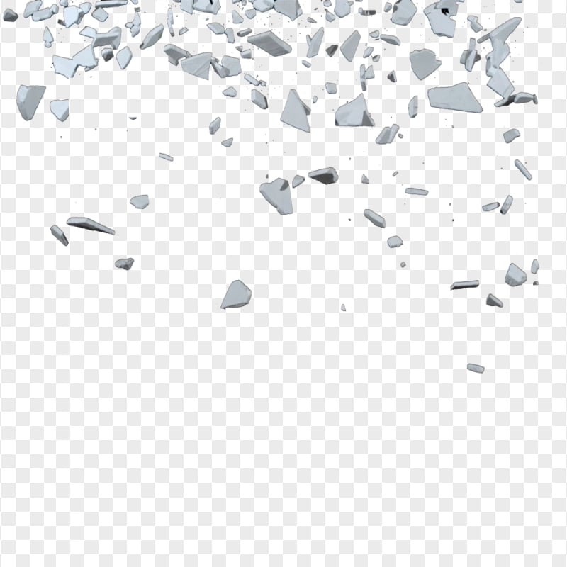 HD Explosion Splash Gravel Stone Effect PNG | Citypng
