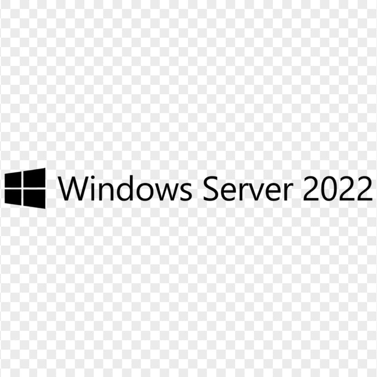 Windows Server 2022 Black Logo PNG | Citypng