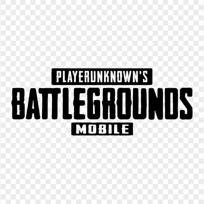 HD Player Unknown Battlegrounds Black Mobile Logo | Citypng