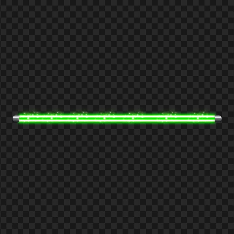 Green Neon Line Light Led Transparent Background | Citypng