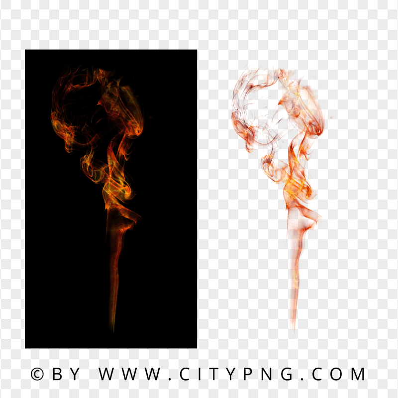 HD Cigarette Fire Smoke PNG | Citypng