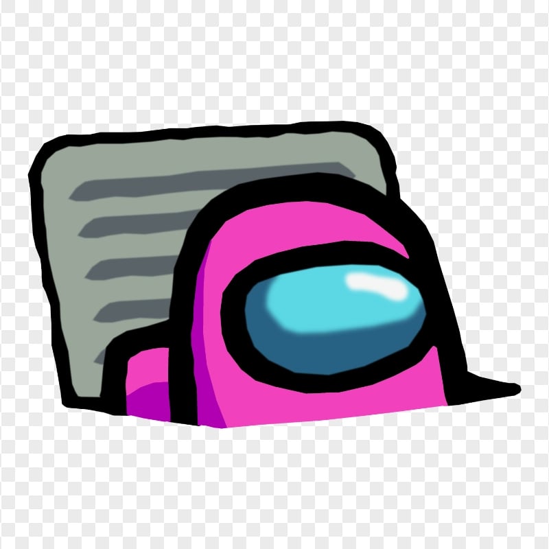 HD Pink Character Imposter In Vent Among Us PNG | Citypng