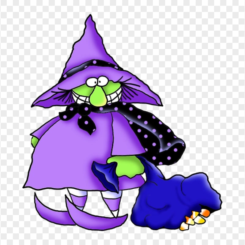 Clipart Halloween Witch Transparent PNG | Citypng