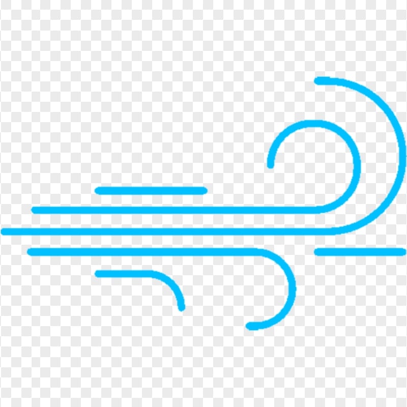 Download Wind Blue Icon PNG | Citypng