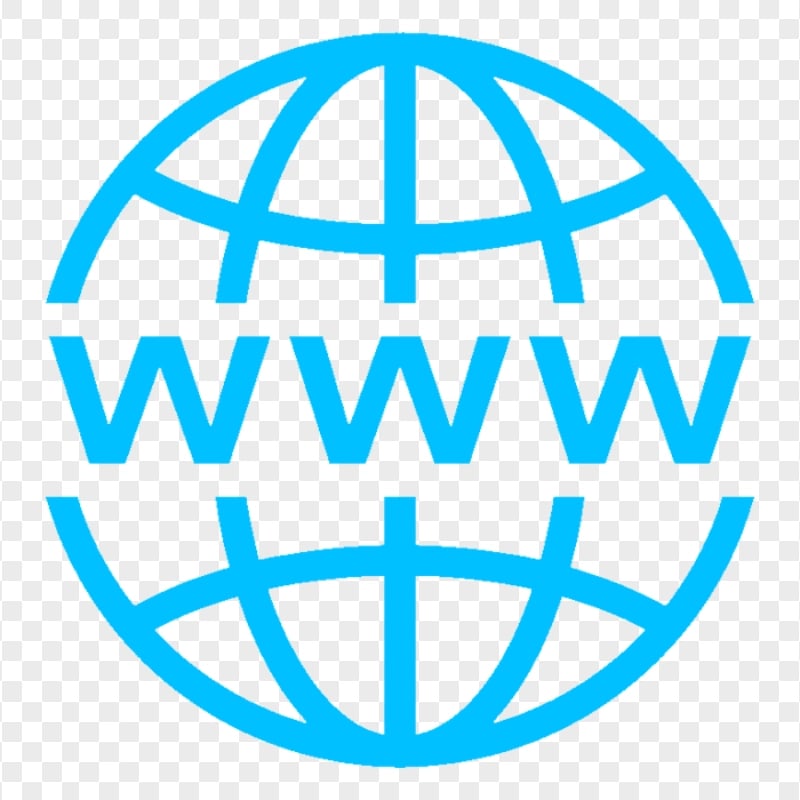 HD Networking Internet www Globe Blue Icon Transparent Background | Citypng
