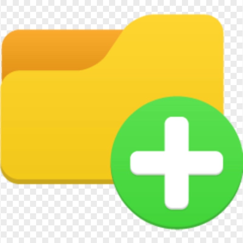 New Folder, Add Folder Icon PNG | Citypng