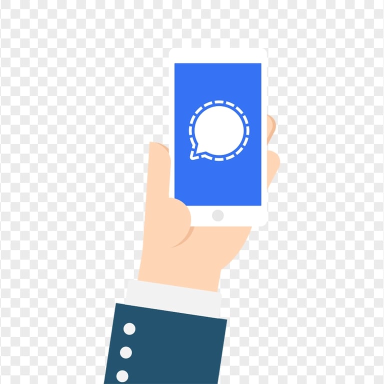 HD Signal Messenger Square 3D Illustration Icon PNG | Citypng