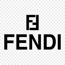 Fendi White Logo Transparent Background | Citypng