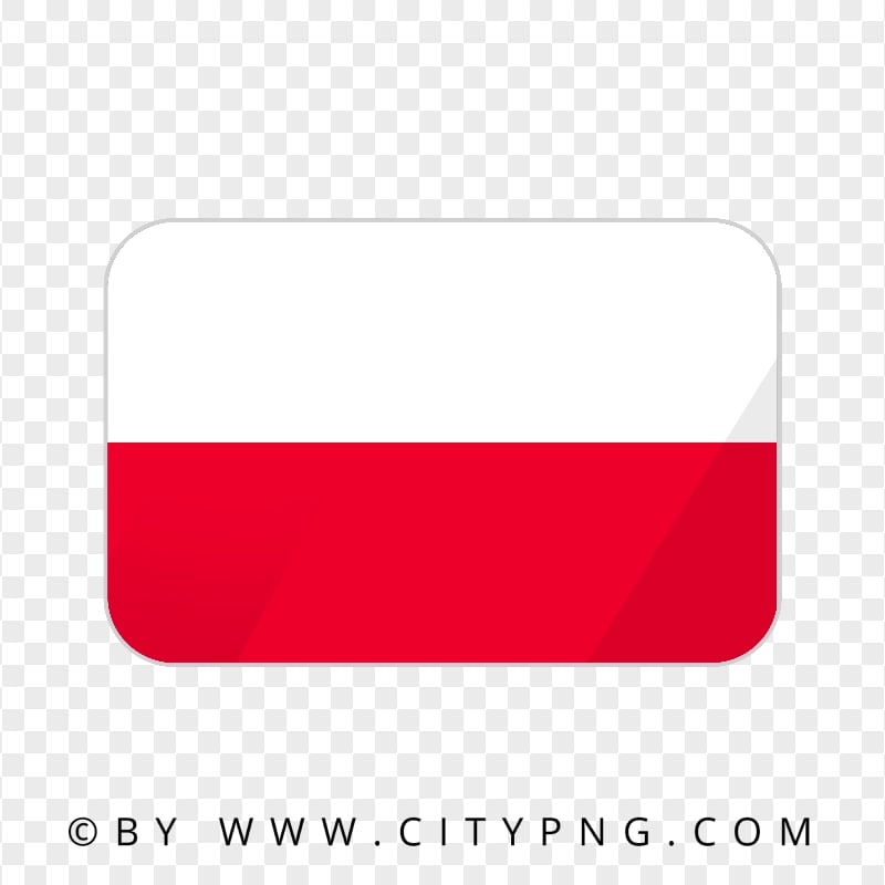 HD Poland POL Flag Icon Transparent Background | Citypng