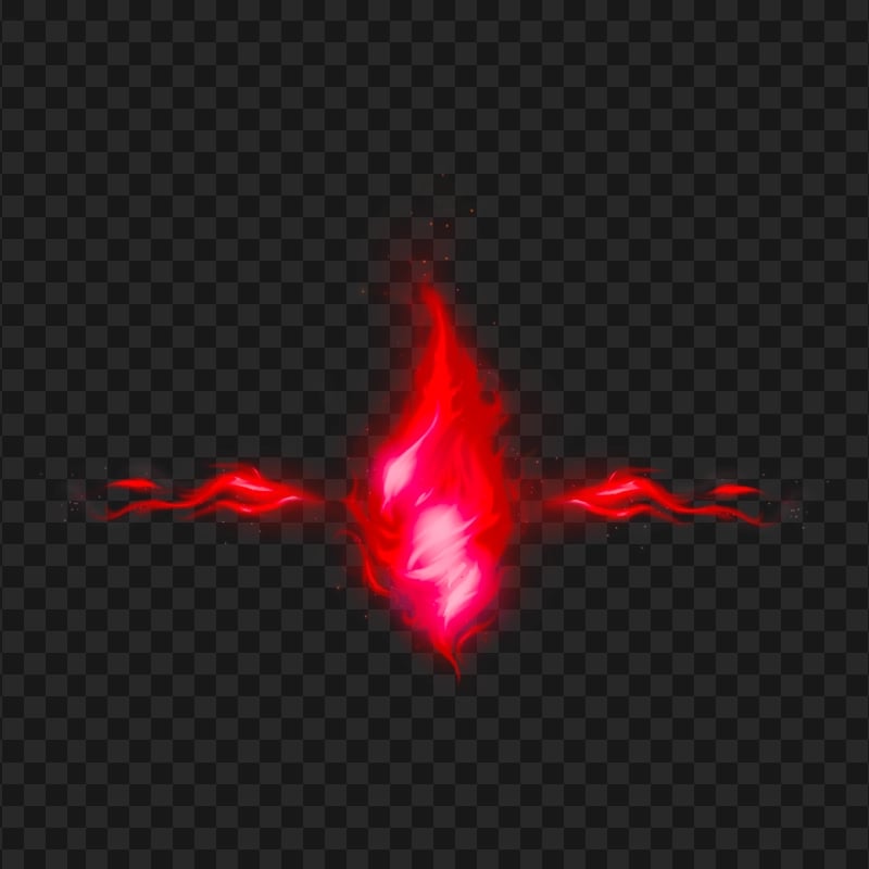 HD PNG Red Fire Flame Aura Sparks Effect | Citypng