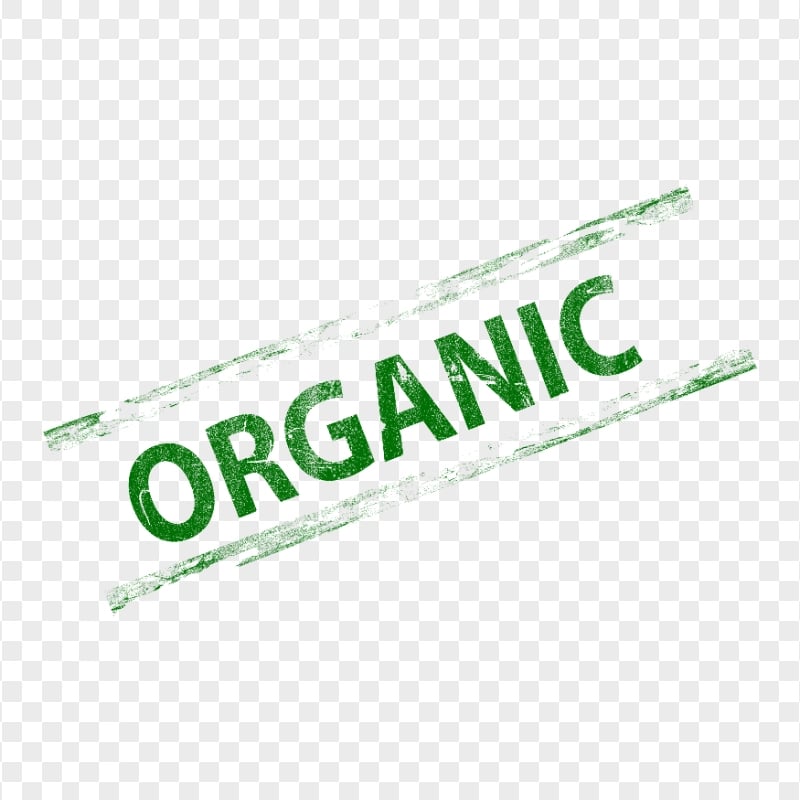 HD Green Organic Stamp PNG | Citypng
