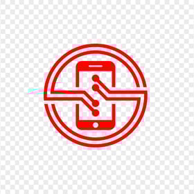 HD Red Phone With Check Mark Logo Icon PNG | Citypng