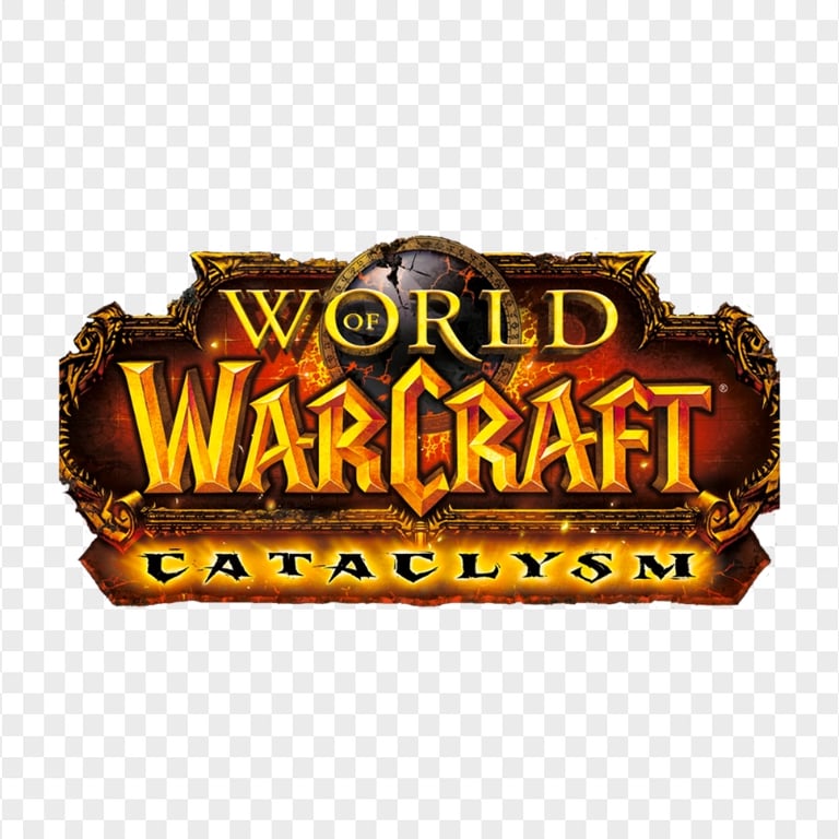 World of Warcraft Cataclysm Logo PNG Image | Citypng