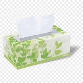 Cartoon Kleenex Facial Tissues Hygiene Paper Box | Citypng