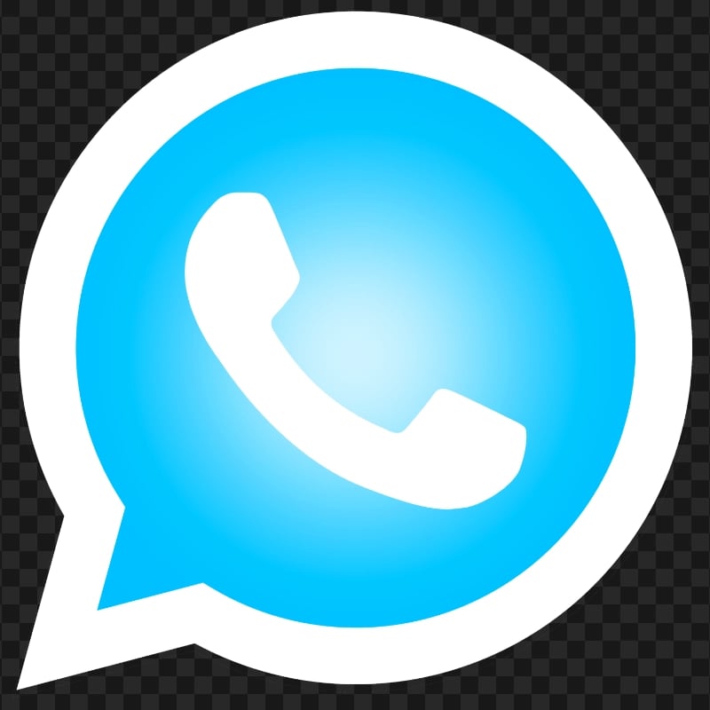 HD Blue Wa Whatsapp Logo Icon PNG | Citypng
