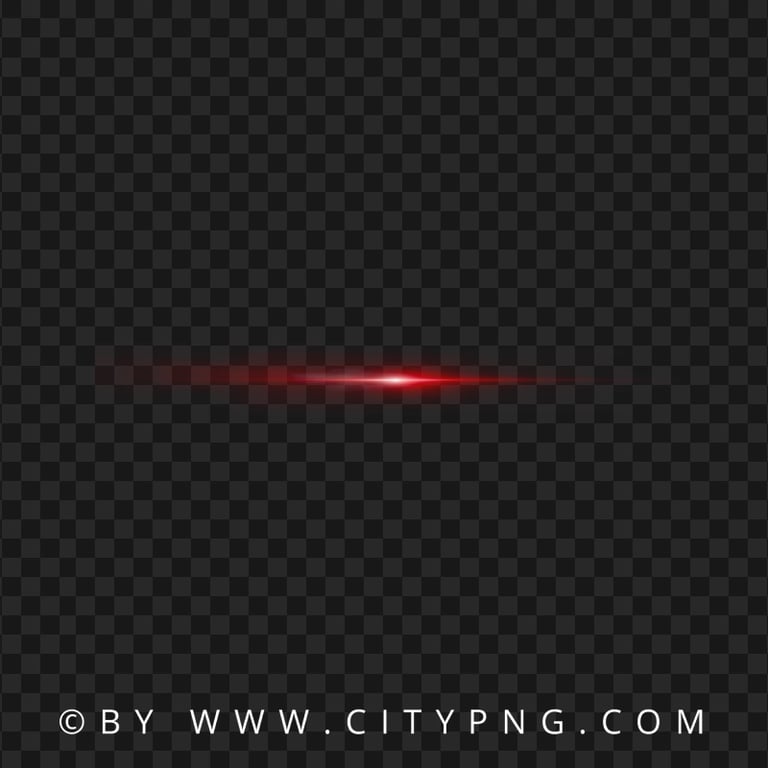 Glare Glowing Light Red Neon Line Effect PNG | Citypng