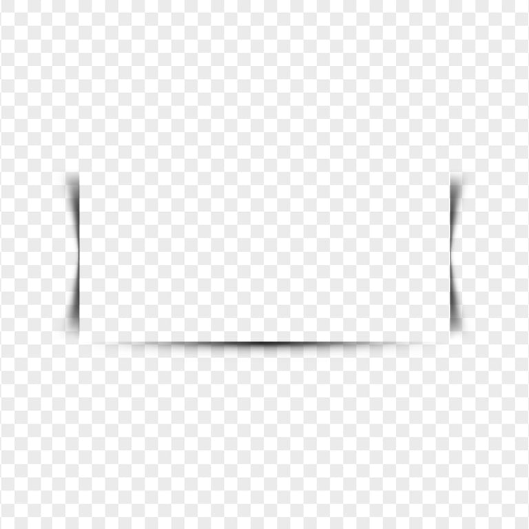 HD Horizontal Frame Border Shadow Effect PNG | Citypng