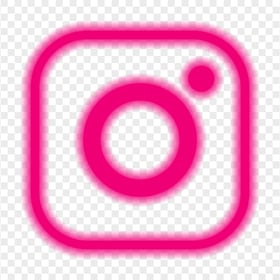 HD Pink Outline Glitter Instagram IG Logo Icon PNG | Citypng