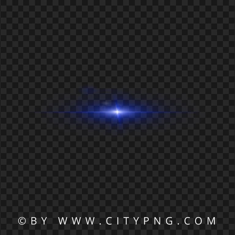 Transparent HD Blue Light Effect | Citypng