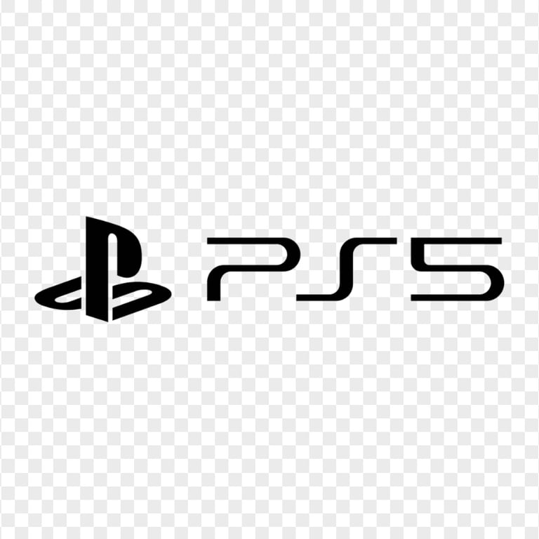 Playstation5 PS5 Logo Black Gaming | Citypng